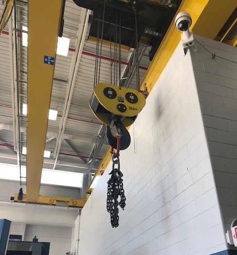 Use of No-Fly Zones for Overhead Cranes - Laser-View Technologies